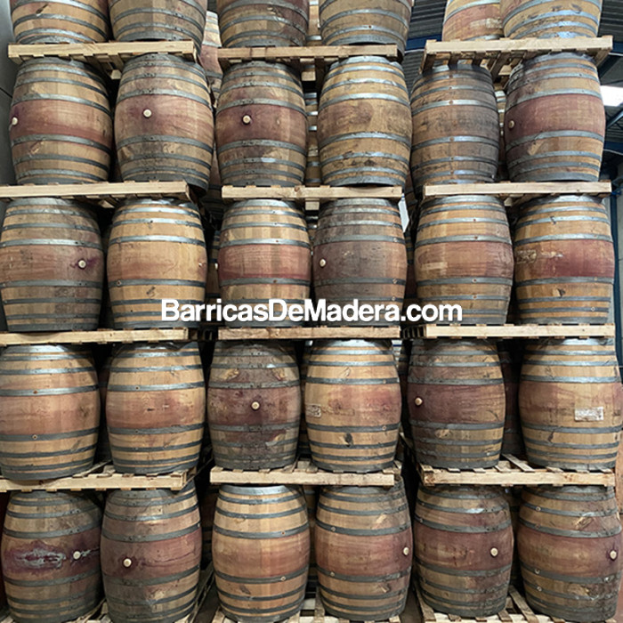 Batch of used barrels