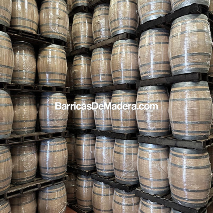Batch of used barrels